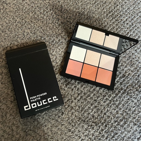 Doucce | Makeup | Doucce Posh Powder Blush And Highlighter Palette ...